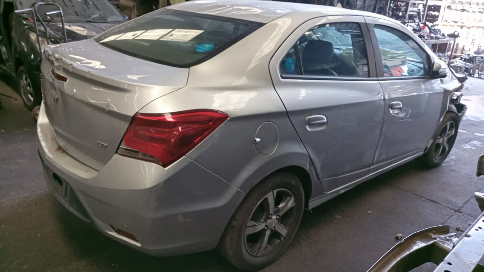 Desarmaduría San Pablo - SPOILER CAMIóN CHEVROLET PRISMA USADO, En desarme.