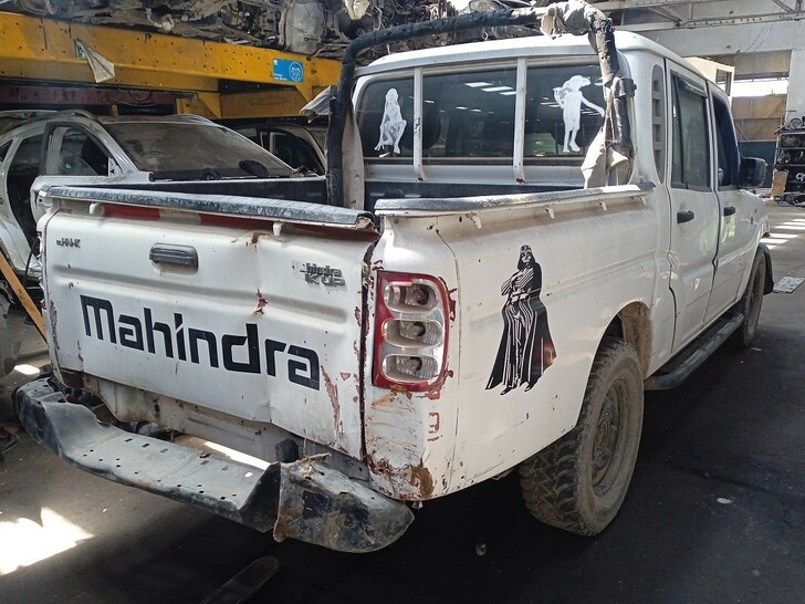 Desarmaduría San Pablo - CARROCERíA PARA CAMIóN MAHINDRA PICK UP USADA ...