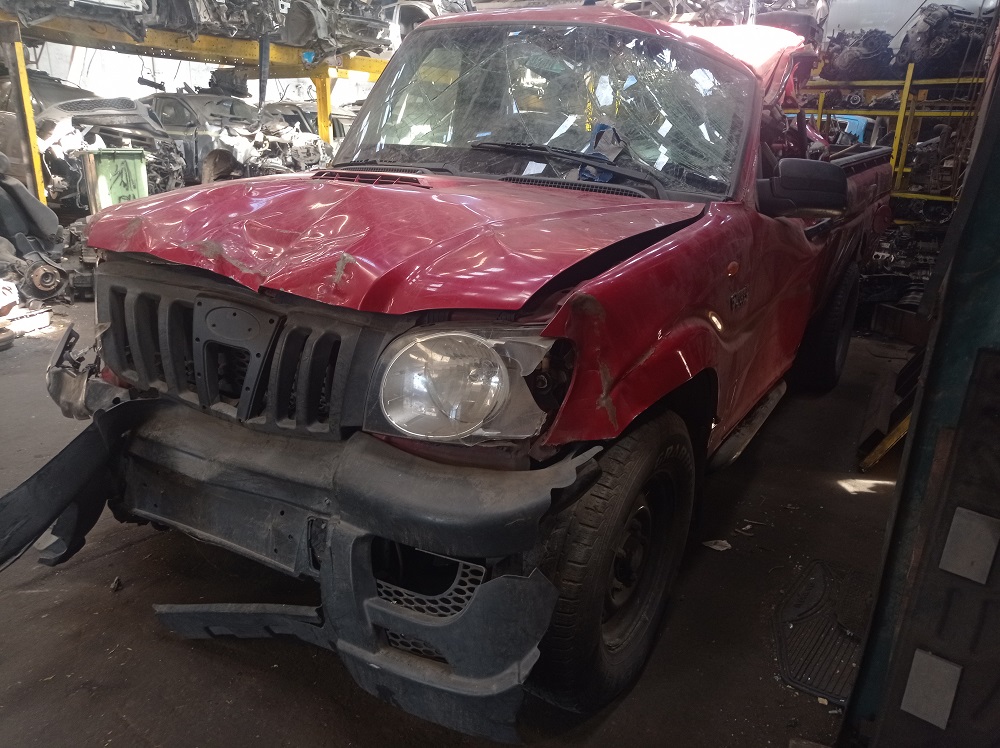 Desarmaduría San Pablo - MOTOR MAHINDRA PICK UP USADO, En desarme.
