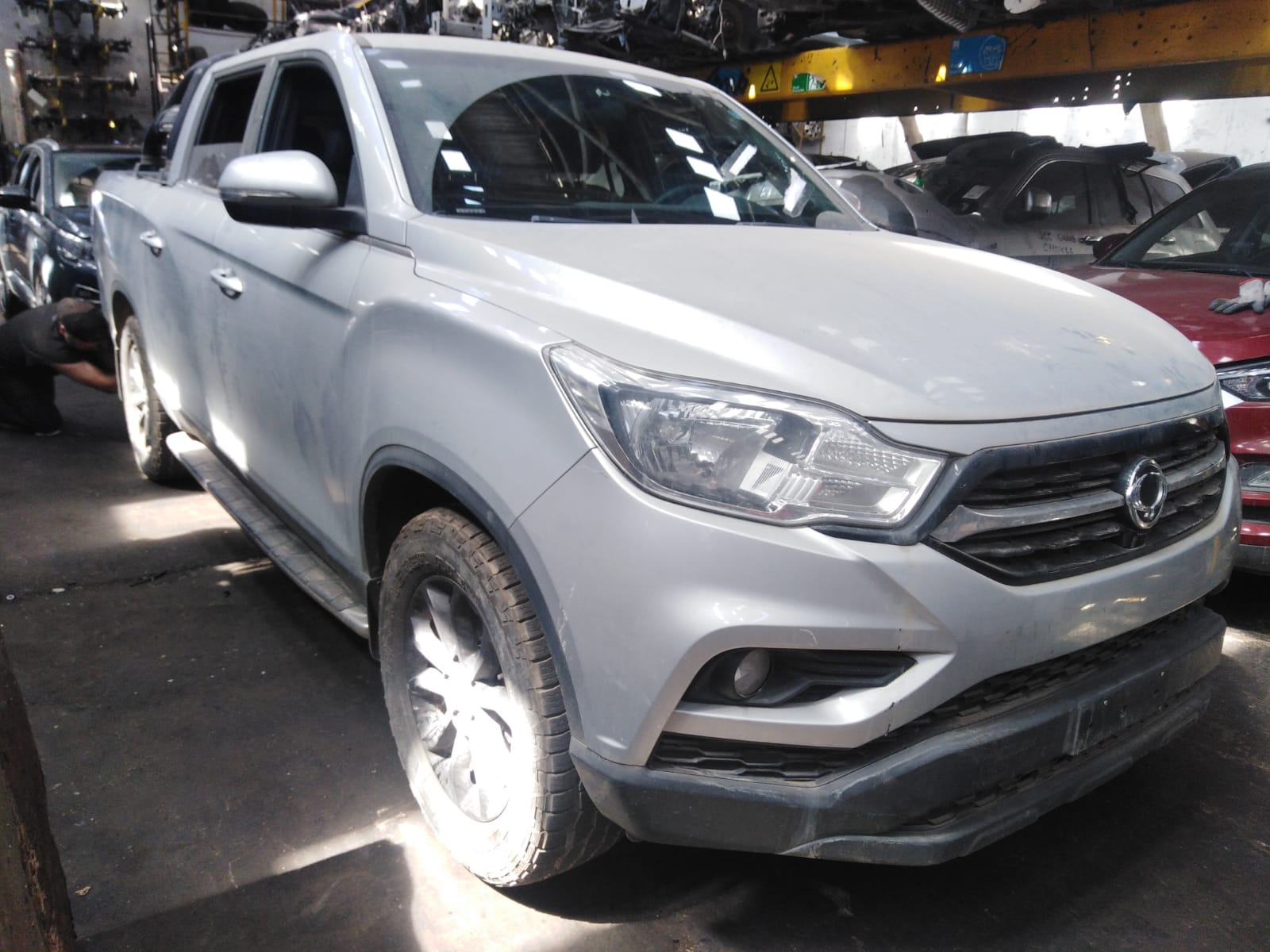 Desarmaduría San Pablo - TOLVA SSANGYONG MUSSO USADA, En desarme.